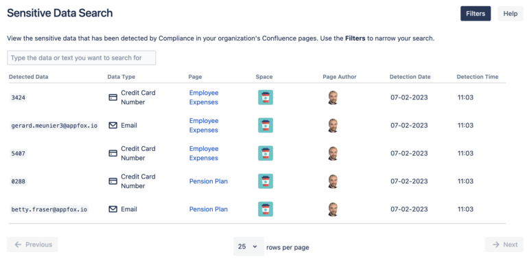 Introducing sensitive data detection in Confluence cloud - AppFox