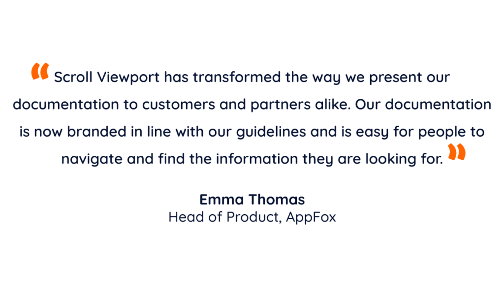 Transforming AppFox's Documentation with Scroll Viewport | AppFox