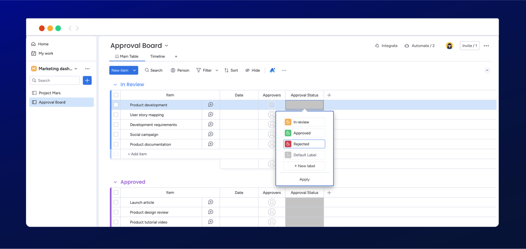 How to set up an approval process in monday.com - the complete guide - AppFox
