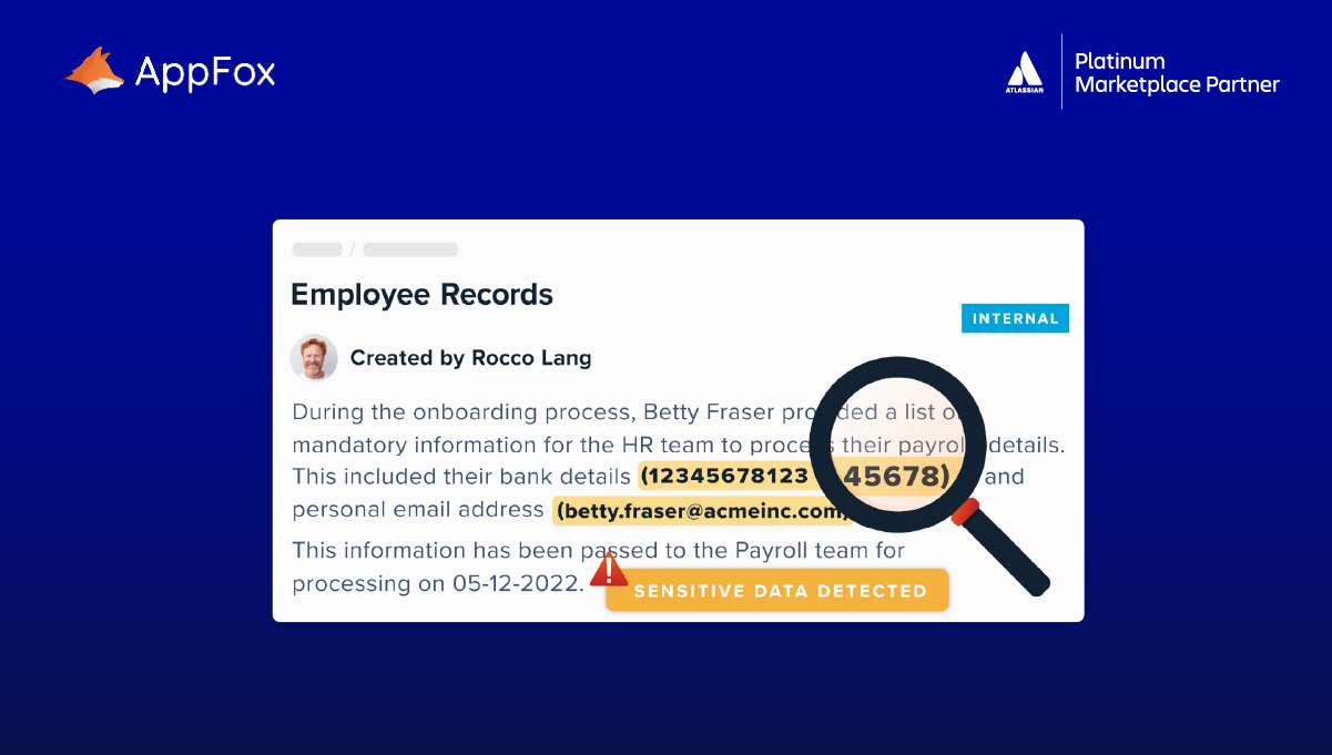 How to Detect Sensitive Data in Confluence - AppFox How to Detect Sensitive Data in Confluence - AppFox